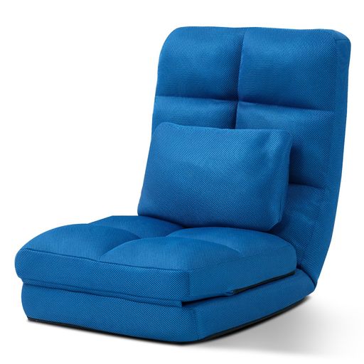 【商品仕様】素材:スチール、低反発ウレタン、メッシュ生地。座椅子の外寸サイズ:幅56cmx奥行57cmx高さ69cm。座面サイズ:座面の幅56cmx座面の奥行48cmx座面の高さ20cm。重量:約5.9kg。耐荷重:約100kg。フラット時...
