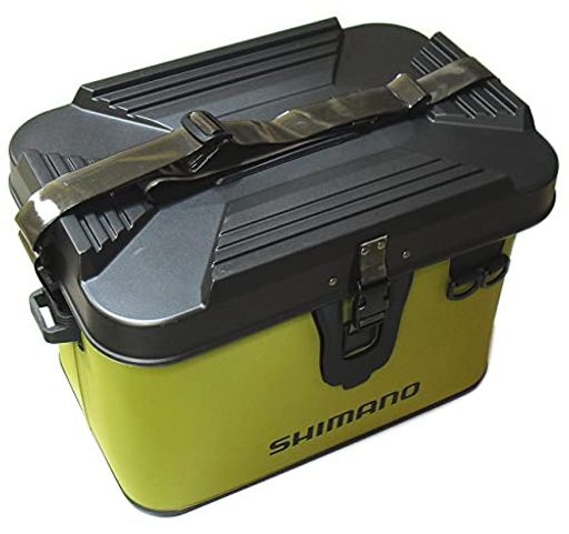 シマノタックルボートバッグ(ハードタイプ)27LBK-001T(EVAバッグ) ■外寸(cm):45x30x32 ■インナーケース(cm):42x27x8 ■発売年:2021年9月 ■素材:EVAはるかに小さいシマノEVAバッグはるかに大きい