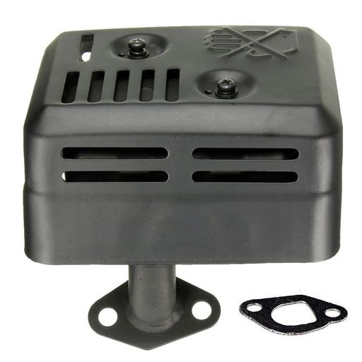 商品:1Xマフラー、1Xガスケット 汎用GX110GX120GX140GX160GX168GX200GX168168Fエンジン5.5/6.5HPモーター ジェネリック置換#:18310-ZF1-00018320-ZF1-H5118381-Z...