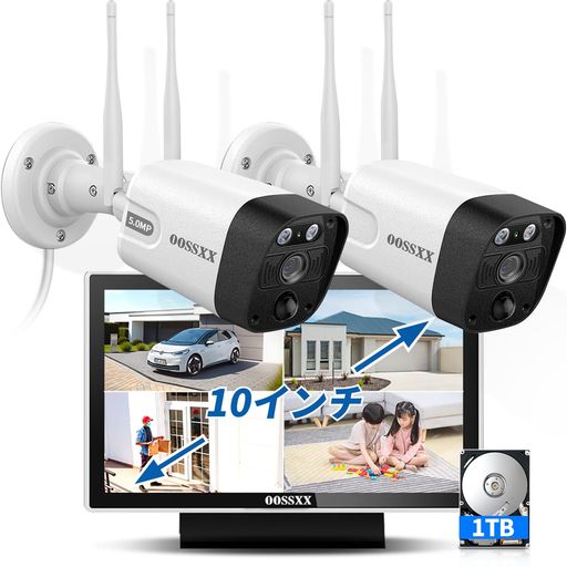 {双方向通話}いつでもどこでも話したいときに、ご家族と連絡を取り合うことができます。このセキュリティカメラは、複数のユーザー(最大4人)をサポートして、ストリーミングビデオを同時に表示できます。 {130°超広角レンズ搭載}130°の広視野...