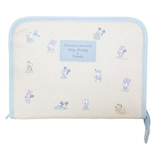 ファスナーでパッとみやすいマルチケース 大きく開くジャバラポケット 小物を収納できるファスナーポケット付き カード縦入れ12室 大人かわいい