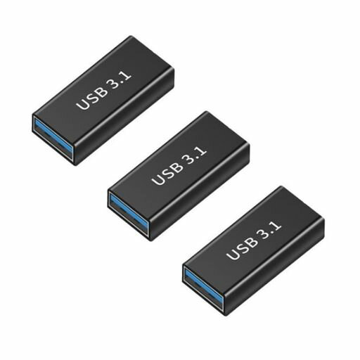 【超高速データ転送】USB-Cメス-USB-Aメスコンバーターアダプターは、最大10Gbpsの転送速度でUSB3.2Gen2をサポートします。大量のHDビデオ、音楽、写真、ビデオを数秒で転送でき、安定したパフォーマンスと高速ワークフローを保...