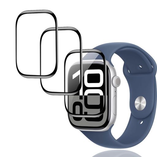 【対応機種】AppleWatchSeries1042mmの専用液晶保護フィルム、合計3枚セット。非常に柔らかいTPUをしており複合材炭素繊維を採用、画面の端まで保護することができ、AppleWatchSeries1042mm独自のデザインを...