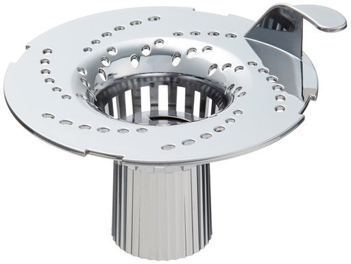 サイズ:約直径101mmx高さ24(カートリッジ使用時:59.5)mm、取っ手の高さ:17mm、 本体重量:約30g 素材・材質:本体:ABS樹脂、表面:抗菌めっき加工 原産国:日本 注意:本品はユニットバス排水口専用です。排水口により合わ...