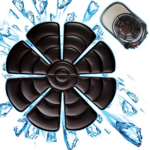 【2024夏新型・熱中症対策・瞬間冷感】暑い夏でも頭と全身を涼しく快適に!P-CMアイスクールヘッドパッド28°C以下で自然凍結し、繰り返し使用できる製品です。PC-Mアイスクールヘッド、頭を冷やすことで、全身の熱を冷やすことができます。P...