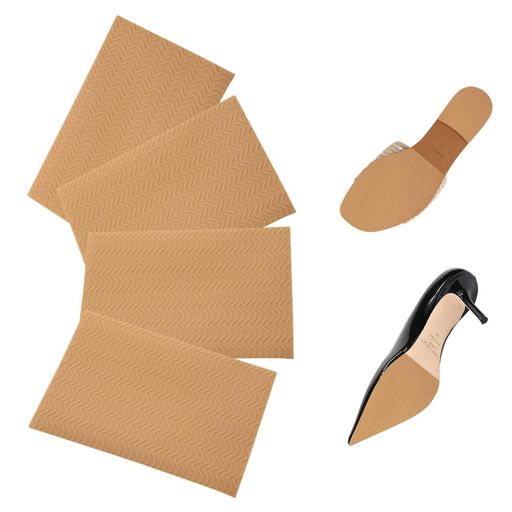 滑り止めとソール保護 【セット内容】足の形に合わせて、自由なカットが可能な素材が4枚、各セットには含まれています。サイズは10x12cmで、完璧にフィットする形状に仕上げることができます。 【素材とサイズ】耐久性に優れた素材を使用し、様々な...