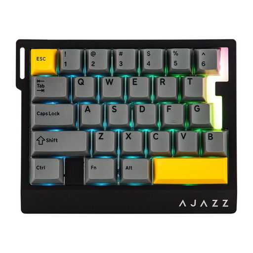 【片手用29キーレイアウト】AK029片手キーボードの29キー設計はスペースを省き、ゲーミングに必要な全て備えています。人間工学に基づいた片手レイアウトにより、より速く快適な操作とマウスの自由度を向上させます。この特化した設計はデスクの整理...