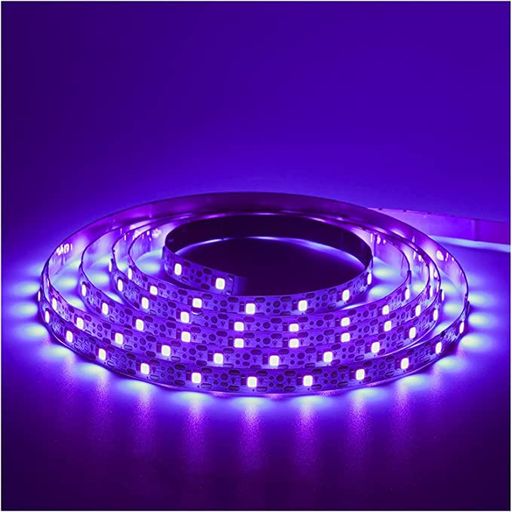 【紫外線ライトー省エネ&amp;長寿命】全長:2m、消費電力:10W。LEDテープ基板に紫外線を照射する高輝度チップ120個を実装したブラックライト.暗所での幻想的な演出や、蛍光ペイントの発光、各種UV対応の装飾品に効果を発揮できる。250...