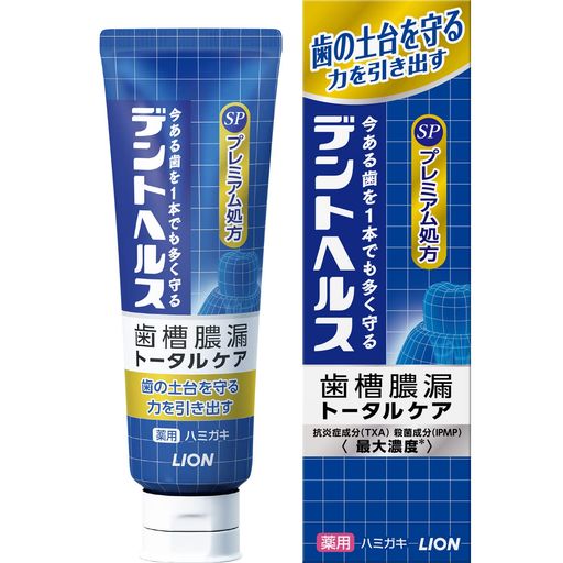 高濃度フッ素 歯槽膿漏・歯ぐきの出血・口臭予防に重要な3つの作用(殺菌・抗炎症・歯ぐき活性化)をもたらす薬用成分を配合。弱ってきた歯ぐきをひきしめ、歯槽膿漏を防ぐ。 高濃度フッ素(1450ppm)配合 ※6歳未満のお子様へのご使用はお控えく...