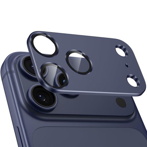 【対応機種】iPhone 17 Pro Max専用カメラ保護フィルム。素材:アルミ合金の台座+9H硬度の強化ガラス。 【3代目進化・360°全面保護】弊社のレンズ保護フィルムは、最高硬度9Hの強化ガラスと高品質アルミ合金を採用し、精密な一体...