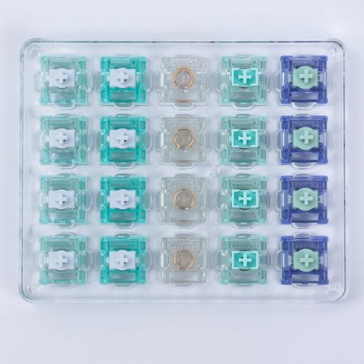 ヒント:磁気スイッチは磁気キーボード(ホールエフェクトキーボード)用に設計されており、メカニカルキーボード用ではありません。 磁気キーボード互換性:この磁気スイッチN極はPCBボードに向いており、下向きのN極磁気スイッチを備えたキーボードモ...