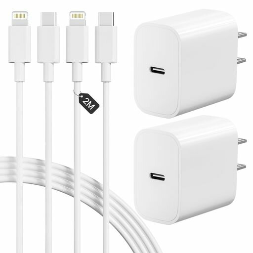 【PD20WiPhone急速充電器】当社のiPhone充電器は、PowerDelivery3.0技術を採用し、純正充電アダプターより最大3倍速く充電可能です。テスト結果により、iPhone14はわずか30分で60%まで充電できることが確認さ...