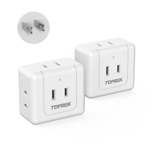 【一台五役コンセントタップ】5つのAC差込口を搭載したトリプルタップです。単一のタップは定格が合計1500Wで、最大五台電気機器に同時に給電できます。コンセントの不足を解消できます。壁のコンセントの機能を最大限に発揮できます。 【隣と干渉し...