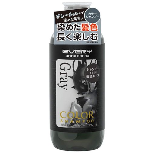 カラーリングケア 原産国:日本 内容量:300mL グレー・アッシュ系カラーで染めた髪色の褪色防止に。 色素を補い、きれいな髪色を保つ アミノ酸洗浄成分でやさしい洗い心地