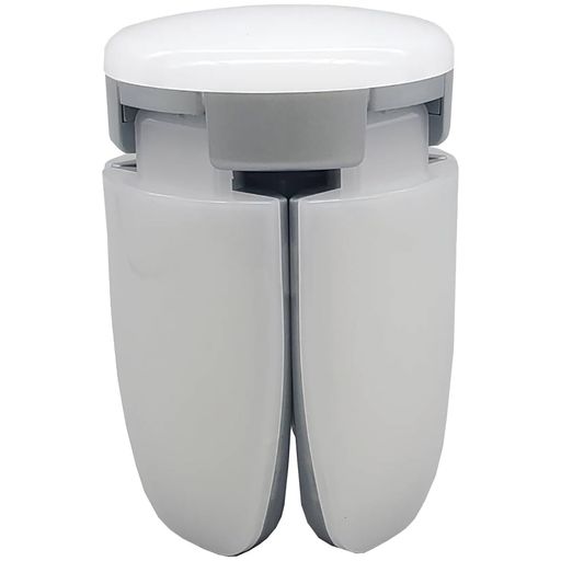 定格入力電圧:100~120V 周波数:50/60Hz 定格消費電力:50W 口金:E-26 材質:ポリカーボネート 質量:約340g 明るさ:5800Lm(ルーメン)光色:昼光色(6500K)