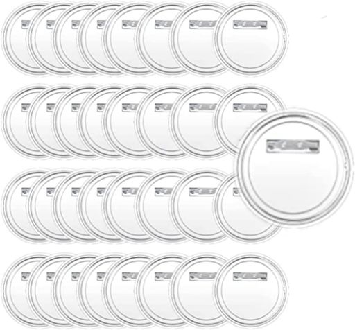 「商品仕様」素材:アクリル、サイズ:直径58mm、54mmの写真入れに最適。セット内容:40個セット 「透明アクリル製」:透明なアクリル製で、写真やデザインがクリアに見え、光沢感があります。作成したバッジがより魅力的に仕上がります。 「安全...