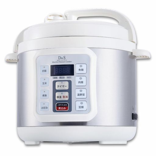 材料入れたら、調理の種類を選んでボタンを押すだけ!マイコンが加圧、加熱を自動調整。 タイマー機能付きなので、帰宅時間に合わせてタイマーをかけておけば1品完成させることも可能です。 とろけるような肉料理も、骨まで柔らかい魚料理も思うままに、手...