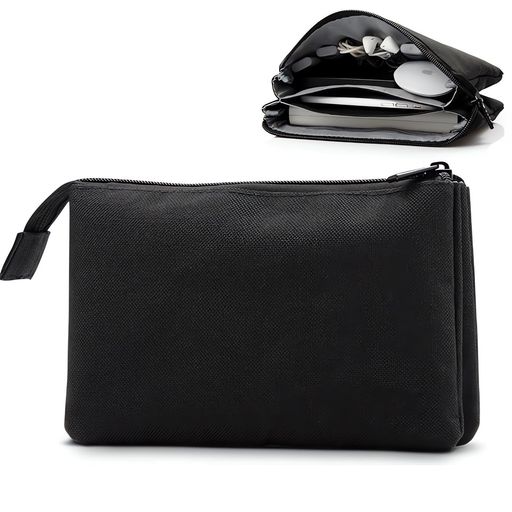 【バッグの中の小物整理にも最適】旅行時や出張時、普段使いでの使用に便利な、トラベルポーチです。様々なサイズのポケットと弾力あるバンドは、アクセサリーを整然と整理し、アイテムを所定の位置にしっかりと固定します。 【収納力が抜群】バッグ中には4...