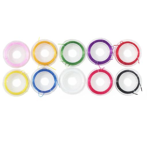 ❤【サイズ】:直径は約0.6mm、1巻当たり長さ約10m、10巻、合計100m。 ❤【良質な材料】:ポリウレタン100%、耐久性があり、耐摩耗性があり、光沢があり、色あせない。 ❤【タイプ】:ブレスレットに使用されるナイロンロープには10種...