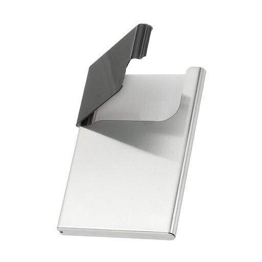 仕様:素材:メタル カラー:シルバー/黒;サイズ:92 x 60 mm/ 3.6 x 2.4 インチ(縦x横);梱包リスト:1個 x ビジネスカードホルダー。 ビジネスカードホルダーは、ビジネスカードを整理し、プロフェッショナルなイメージを...