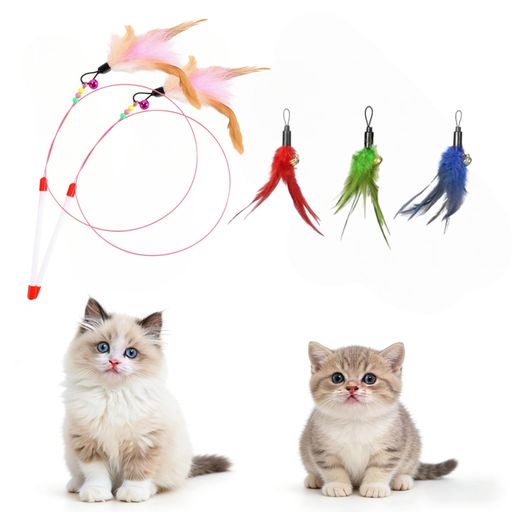 猫と触れ合い、遊ぶ 1. 【猫じゃらし 人気・天然羽&amp;鈴付き】 食いつき抜群の猫じゃらし 羽を採用した猫 おもちゃ。天然の鳥羽がリアルに動き、チリンと鳴る鈴の音で猫ちゃんの狩猟本能を強く刺激します。飽きっぽい猫でも夢中になって追いか...