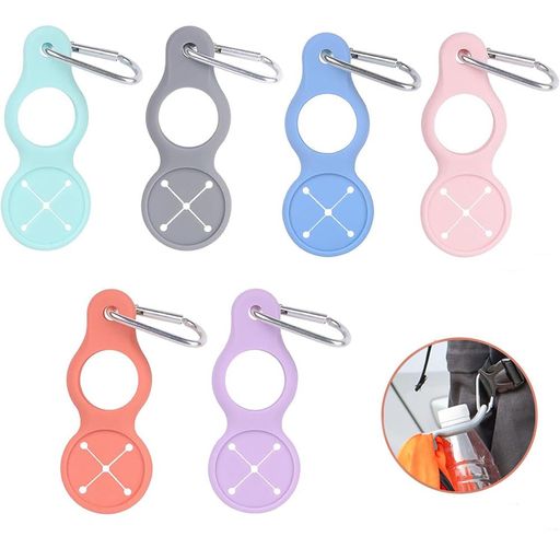 高品質材質:錆びにくいアルミ製の金属部分と柔軟性のあるシリコン製のホルダー部分で、耐久性に優れています、ペットボトルホルダーまたカラビナ付きなので、ベルトやリュックの持ち手などにもかけてしっかり固定されています。 商品仕様:製品サイズ:(登...