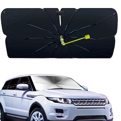 【曲がる可能な傘柄・ダッシュボードを守る】ユニークなデザインが採用されます。ダッシュボードの高低により、傘柄を折り曲げて調整できます。金属の傘柄がダッシュボードに触れないように、その摩擦からダッシュボードが守られます。また、ガラスと接触する...