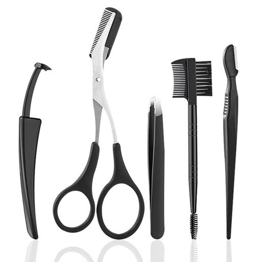 眉毛整えキット:眉毛スクレーパー1本、ツイーザー1本、眉毛コームカッター1本、小ブラシがセットになっています。 高品質の素材:ツールは高品質の素材で作られており、耐摩耗性があり、長い間使用することができ、簡単に壊れない、持ち運びが簡単で使い...