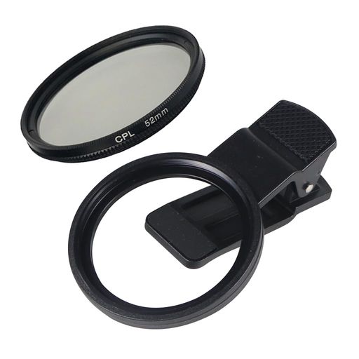 モバイル写真を強化:オプションのマクロレンズ、CPLフィルター、可変NDフィルターを備えた52mmプロフェッショナル電話カメラクリップで、素晴らしい写真やビデオをキャプチャします。 ユニバーサル互換性:すべてのスマートフォンに対応し、このカ...