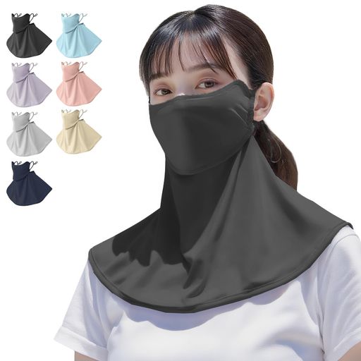 【冷感素材で夏も快適】高品質ナイロンとアイスシルクを組み合わせた接触冷感素材を採用。肌に触れた瞬間、ひんやりとした心地よさが広がり、暑い季節でも快適に。柔らかくなめらかな質感と優れた通気性で、蒸れにくく、長時間の着用も快適です。 【UPF5...