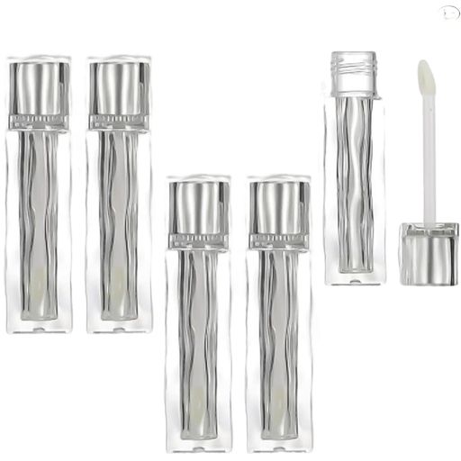 【高品質の透明デザイン】:各5mlの透明リップグロスチューブは軽量で耐久性のある高品質のプラスチック素材で作られています透明なデザインなのでいつでも商品の残量を確認できます。