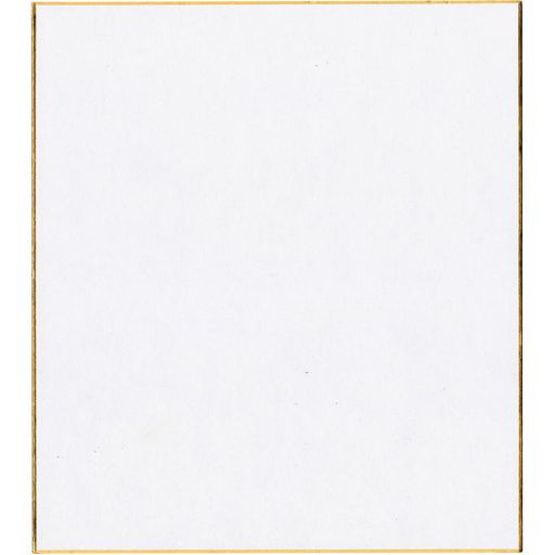 漢字、俳画、サイン、よせがきなどに適した色紙(書道用品)です 書なのでにじみが少なく文字がはえます 24.2cmx27cmx0.15cm