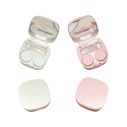 👁️ 5点セットで必要なものが全て揃う レンズケース本体、洗浄液ボトル、ピンセット、装着器具、コンパクトミラーがひとつに。別々に用意する手間がなく、購入後すぐに使い始められます。 🔤 L/R表示で左右間違い防...