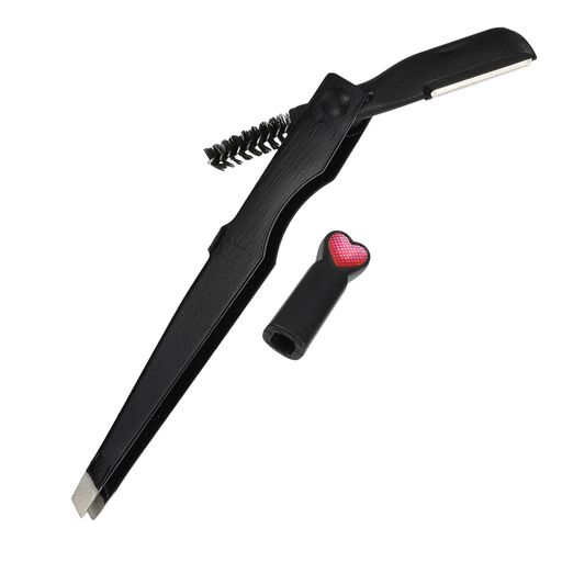 [ポータブル]小さくて軽量なアイブロウシェーピングツールは持ち運びに便利で、いつでもどこでも眉毛をととのえて美しさを引き立てることができます。このツールは、きれいな眉毛をととのえるのに役立ちます。良い眉毛ととのえの体験を提供します。 [さま...