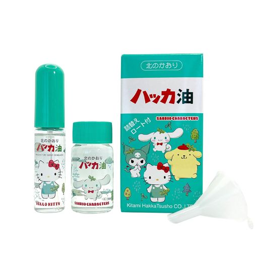 サンリオの人気キャラクターとコラボしました <(C)2023 SANRIO CO.,LTD. APPROVAL NO.L642160> 原材料:ハッカ油 原産国:日本(原料調達先:インド) 内容量:31.5mL(スプレー11.5...