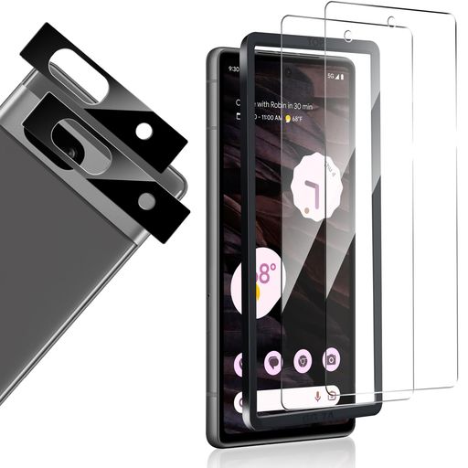 【対応機種】:GooglePixel7A用の専用フィルム反射防止散乱防止処理。さらに、輸送中に破損した場合は、ご連絡ください問題をすぐに解決します。 【日本旭硝子素材、9H】日本製最上級旭硝子ガラスを使用し、表面硬度9Hなので、キズが付きに...