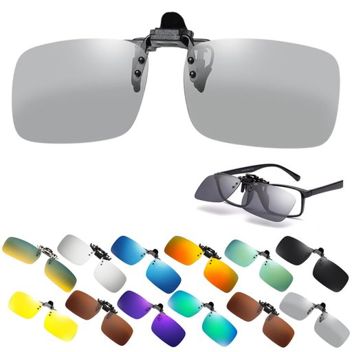 【UV400でしっかり保護】AILLYNASのクリップオン式サングラスは、UV400レンズを採用し、日常生活で浴びる有害な紫外線を99%以上ブロックします。偏光機能により路面や水面の強い反射光を抑え、クリアで快適な視界を実現。長時間の使用で...