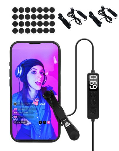 【117のクリック周波数レンジ/タップ回数の調節が自在にできる】117段階超精密速度調整で、スマホ連打自動タップ機は99秒に1回~1秒に50回のクリック頻度クリック頻度をカバーしていて、タップ回数の調節も自在のため、Tiktokのライブいい...