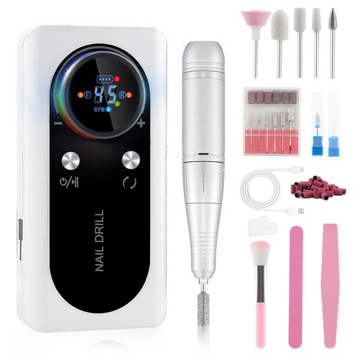 【新開発・人気ネイルリストが監修】より使いやすいネイルマシンを目指してプロのネイルリストの監修のもとで開発された電動ネイルマシン。ネイルオフの基本操作から自爪や甘皮処理などの指先のケアまで、この一本があれば十分!ビットの交換が楽々取扱説明書...