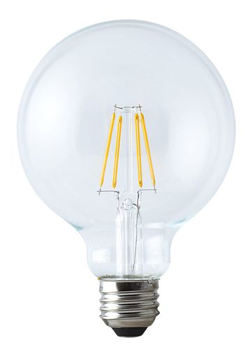 φ9.5x13.5cm AC100V 60W相当 口金E26 6.7W 電球色 フィラメント型 クリア 本体重量(kg):0.1