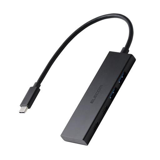 USB-A・USB Type-C(TM)ポートを搭載したUSB Type-Cプラグ接続USBハブです。ポートの少ないパソコンでも多様な周辺機器を接続できます。 USB-Aポートx2、USB Type-Cポートx1を搭載。マウスやキーボード、...