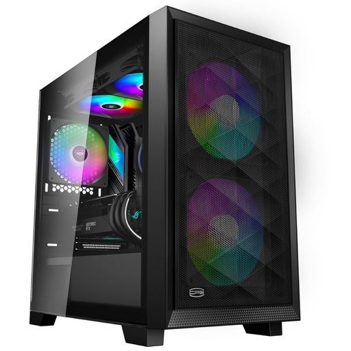 【互換性が高い】PCCOOLER CPS C3D310 PCケースのスペースはコンポーネントごとに構成されており、新しいコンピュータコンポーネントと完全な互換性があります。1M-ATX/ITX マザーボードサポート2280mm 240mmラ...