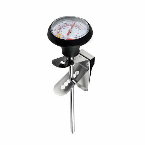 【コーヒー温度計】コーヒー、ミルク(ラテ用)などの適温を測るためのサーモメーターです。コーヒーを淹れるの必須品です。水温はコーヒーの味を決める重要な要素です。コーヒーを淹れるのに適した温度は85~90°Cですが、温度計があればリアルタイムで...