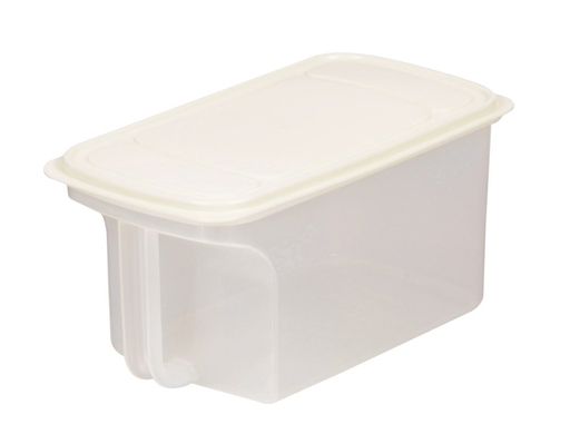 製品サイズ:(約)幅170x奥行320x高さ155mm 製品重量:(約)390g 材質:本体/ポリプロピレン(耐熱温度100度、耐冷温度-20度)、フタ/ポリエチレン(耐熱温度60度、耐冷温度-20度) 原産国:日本 容量:5.3L