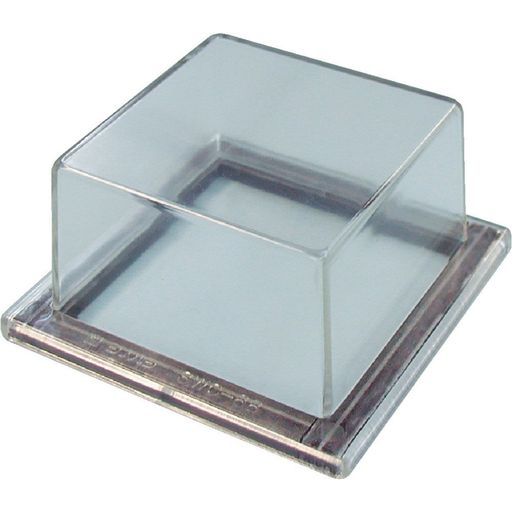 原産国:日本 幅x奥行x高さ(mm):80x80x40 色:透明 SHINOHARA押ボタンカバー AS樹脂(透明)マグネット付