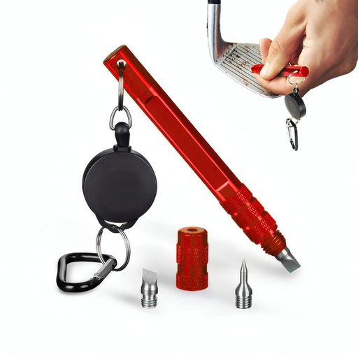 スピン性能を取り戻すプロ仕様ツール✨アイアン溝削り・ゴルフウェッジ溝削りツールとして設計され、クラブフェースの溝を研磨してスピン性能と打感を復活。ゴルフクラブ手入れに欠かせないプロ仕様クリーナーです。 高品質素材&amp;長寿命設計...