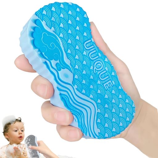 【バススポンジ】超ソフトな高密度海綿を使用し、肌に触れる瞬間から柔らかさを実感できる垢すりスポンジです。圧力感知設計の立体スポンジが身体の形状に自動適応。肌への負担を最小限に抑えつつ、背中や関節部など難しい部位もムラなく洗浄。過度な刺激を与...