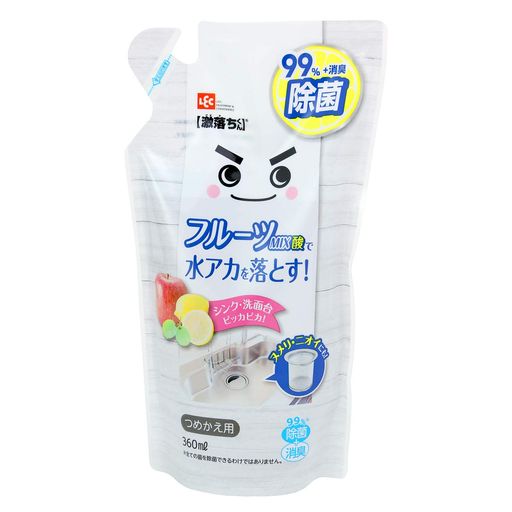 シンク 商品サイズ (幅x奥行x高さ) :12x6x21cm 原産国:日本 内容量:360ml