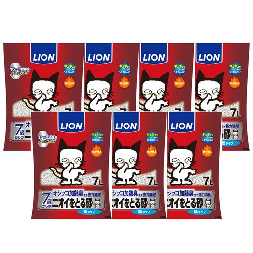 本体サイズ (幅X奥行X高さ) :38.5x30.0x45.0cm 本体重量:14500g 内容量:49000ml 原産国:日本 表示成分: ベントナイト、消臭・抗菌剤、香料 紙タイプ