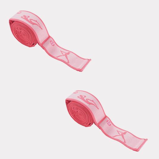 BaraRose ヨガバンド ピラティスバンド ヨガ用ゴムバンド 12段階の強度 ゴムバンド フィットネス ヨガ/ダンス/体操/バレエ/キャディ ソフトエクササイズトレーニングベルト 調整可能 滑り止め
